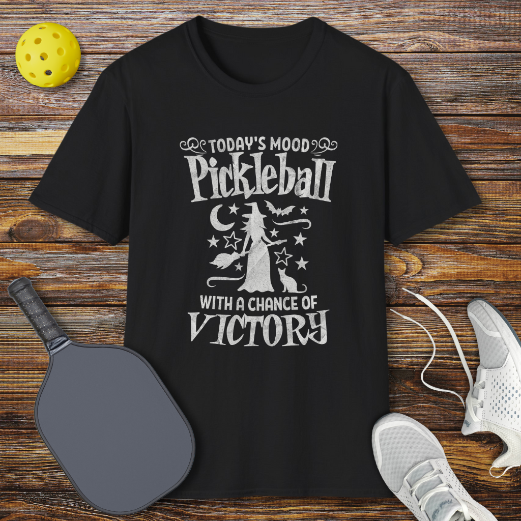 Today's Mood Pickleball With a Chance of Victory Halloween T-Shirt ...